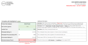 Pricing Guide – Doing Business With OCS
